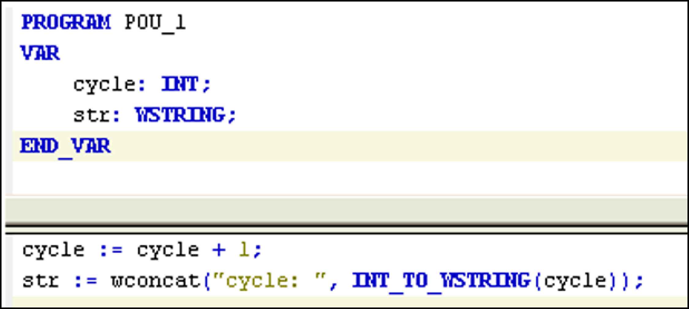 Building a Wide WSTRING